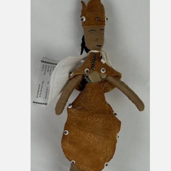 Accents | Vintage Kuru Crafts African Cloth Doll Folk Art Handmade In ...